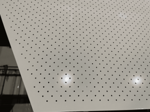1,450 White-coated Perforated Metal Sheets Shipped to Singapore ...