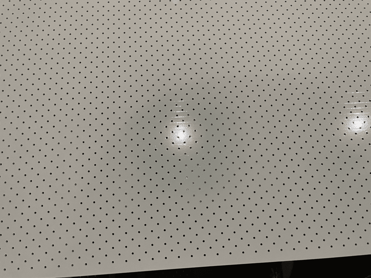 1,450 White-coated Perforated Metal Sheets Shipped to Singapore ...